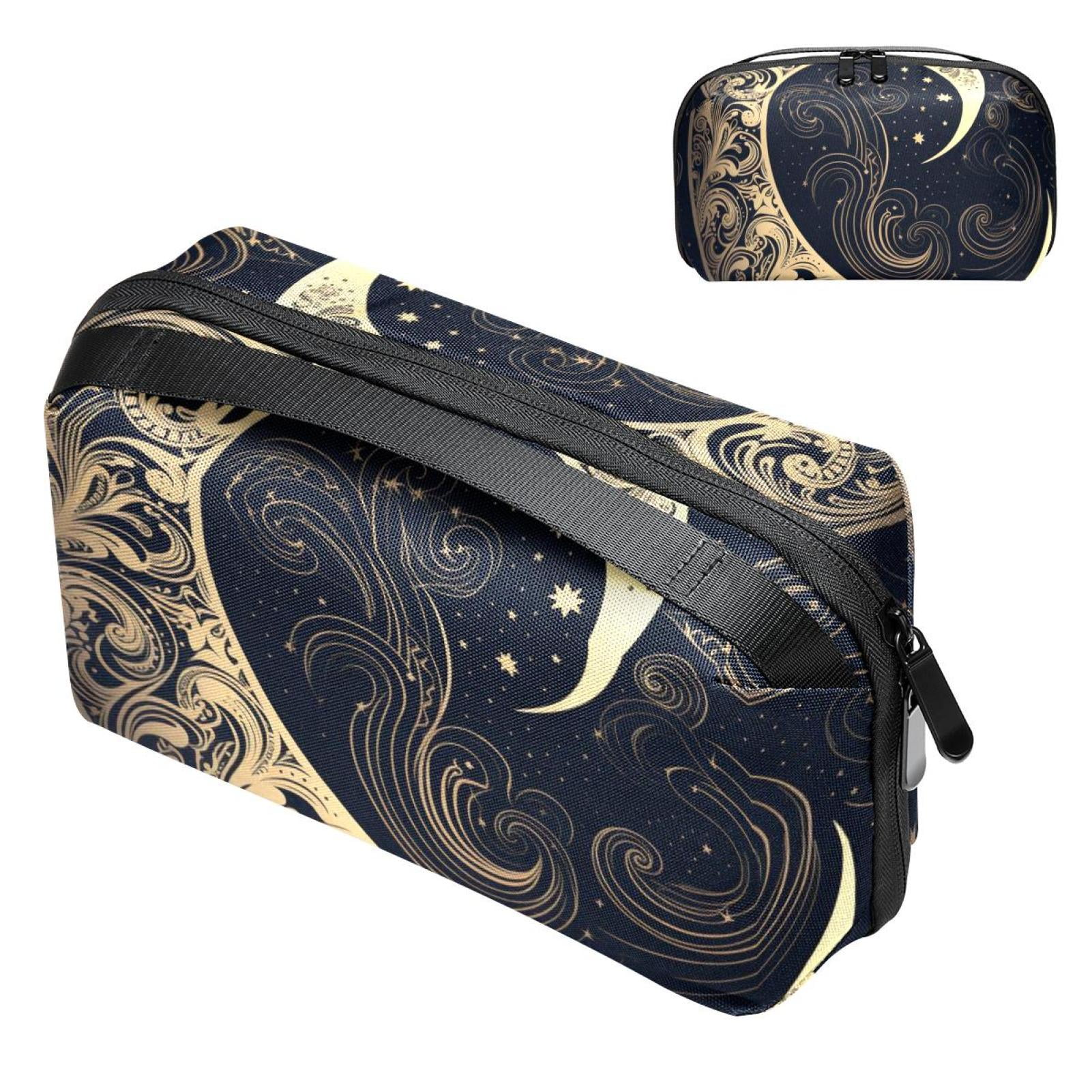 Crescent Waterproof Oxford Cloth PC Case Travel Organizer Charge Cord ...