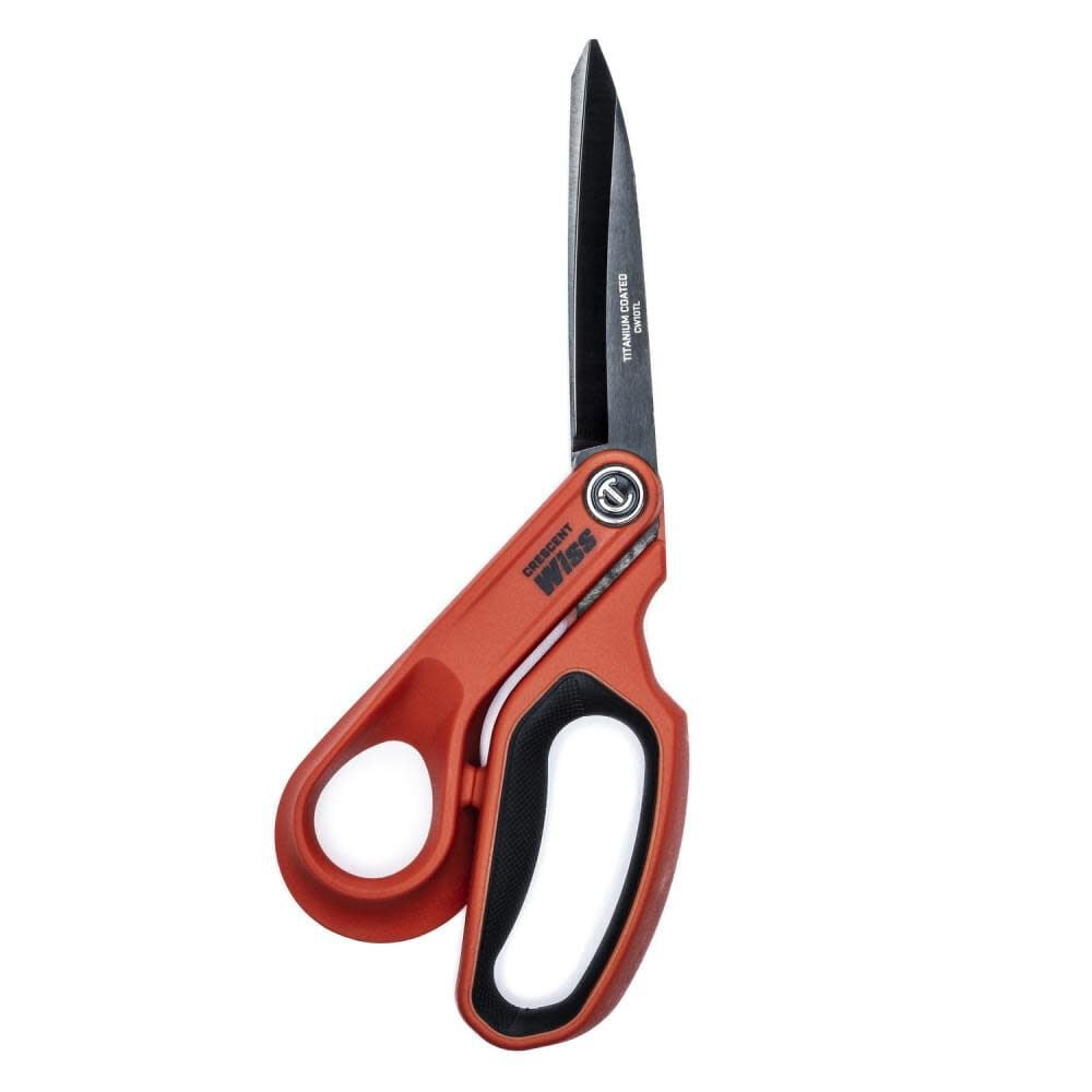 Crescent Wiss 10In Tradesman Shears Offset Left Hand Titanium Coated ...
