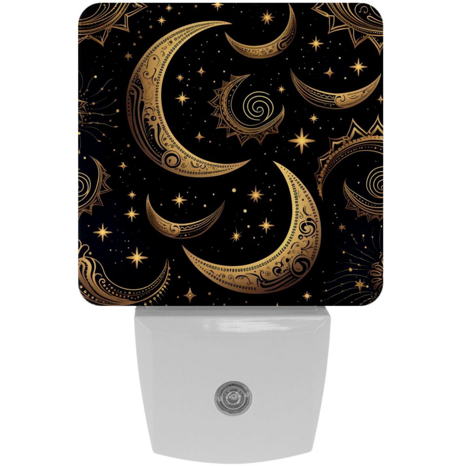 Crescent moon symbol LED Square Night Light - Compact and Energy ...