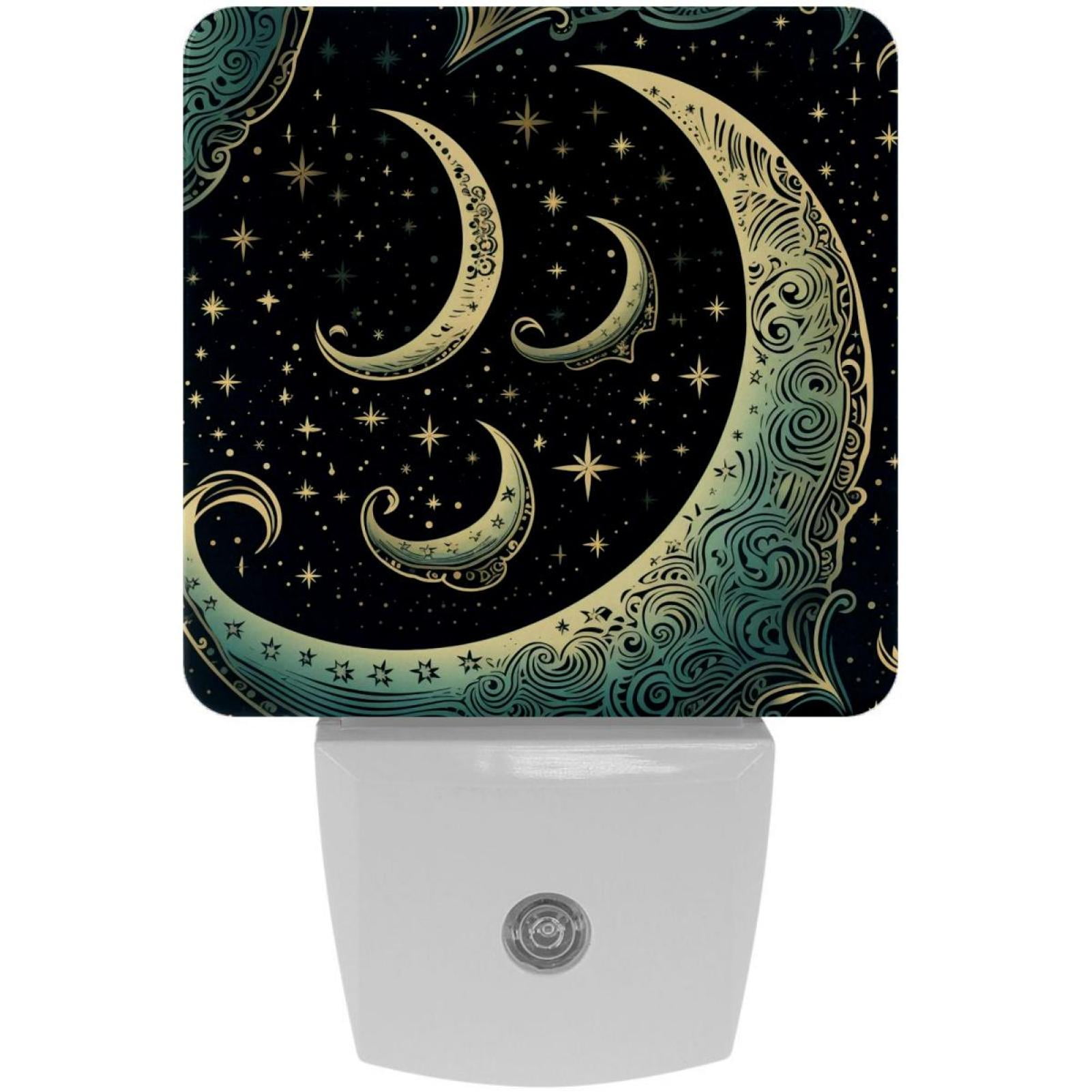 Crescent moon symbol LED Square Night Light - Energy Efficient and ...