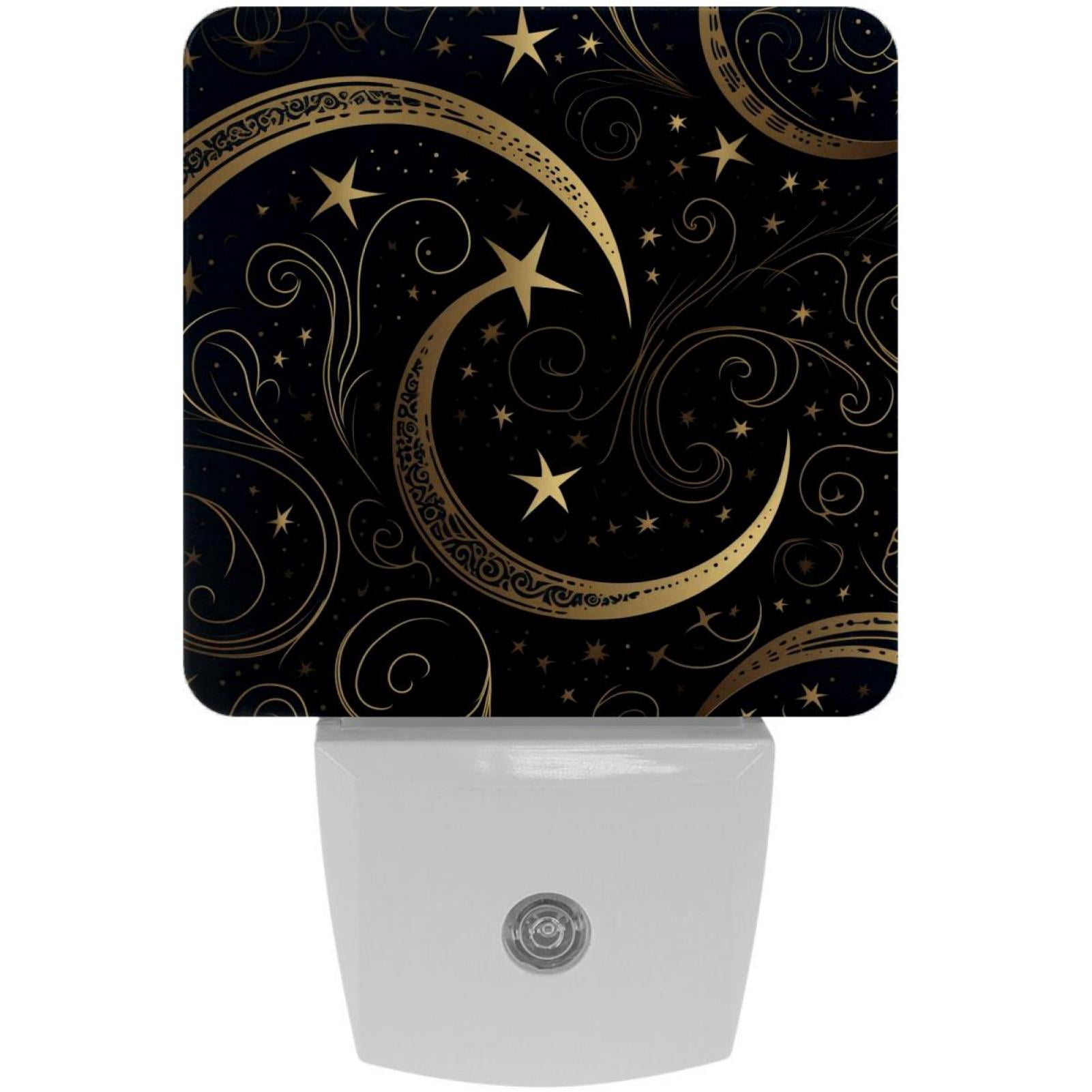Crescent moon symbol LED Square Night Lights: Compact and Energy ...
