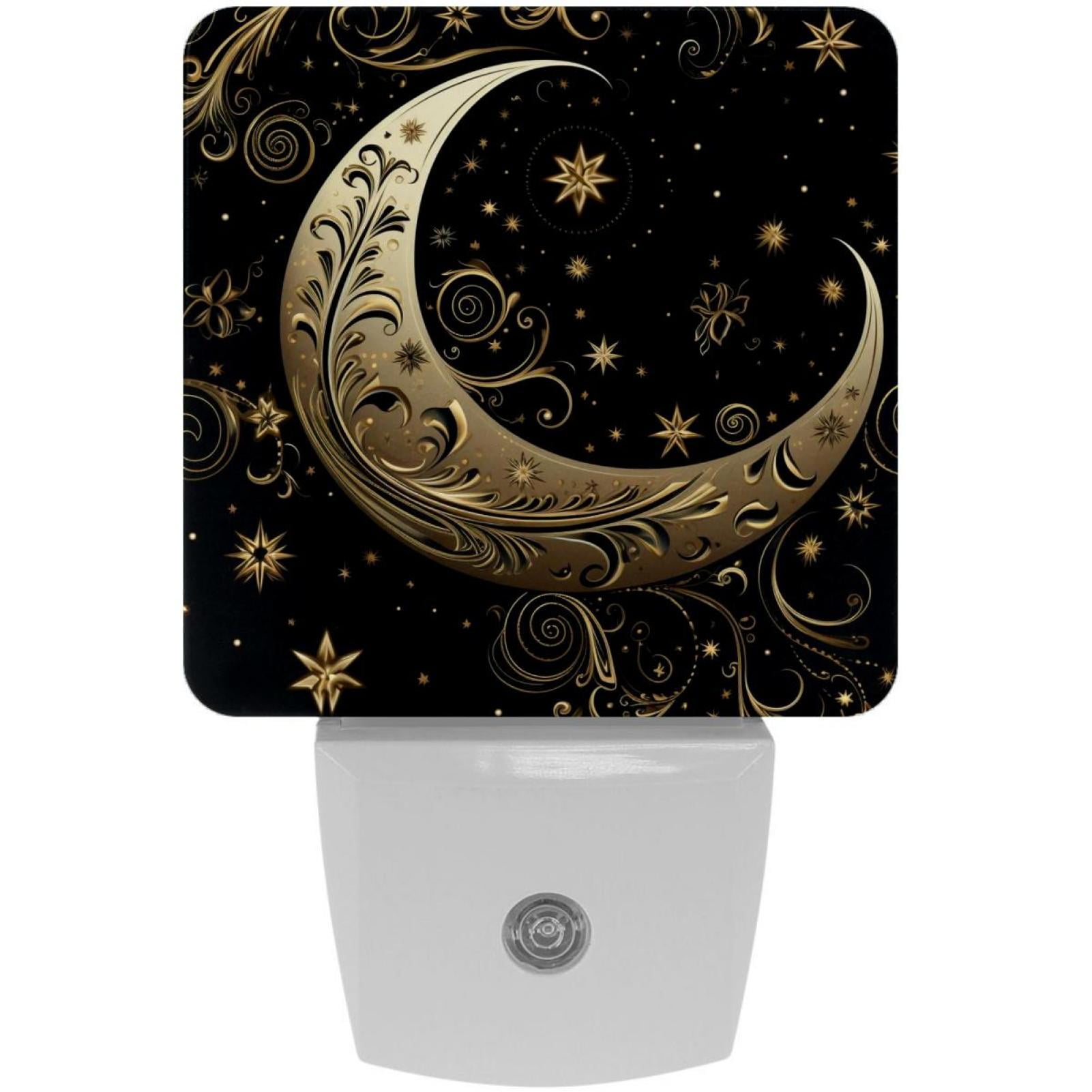 Crescent moon symbol LED Square Night Lights - Elegant and Energy ...