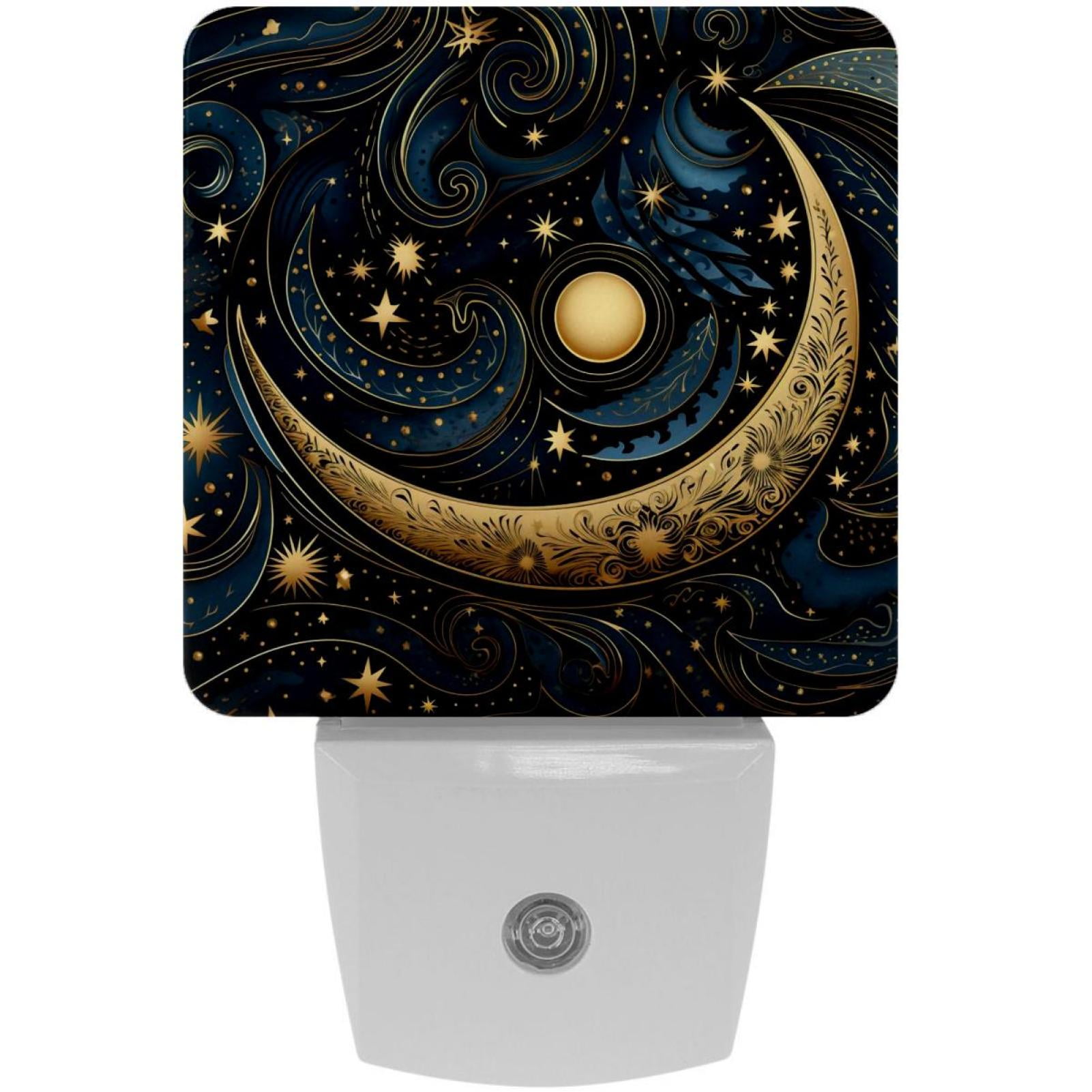 Crescent moon symbol LED Square Night Lights - Energy Efficient and ...