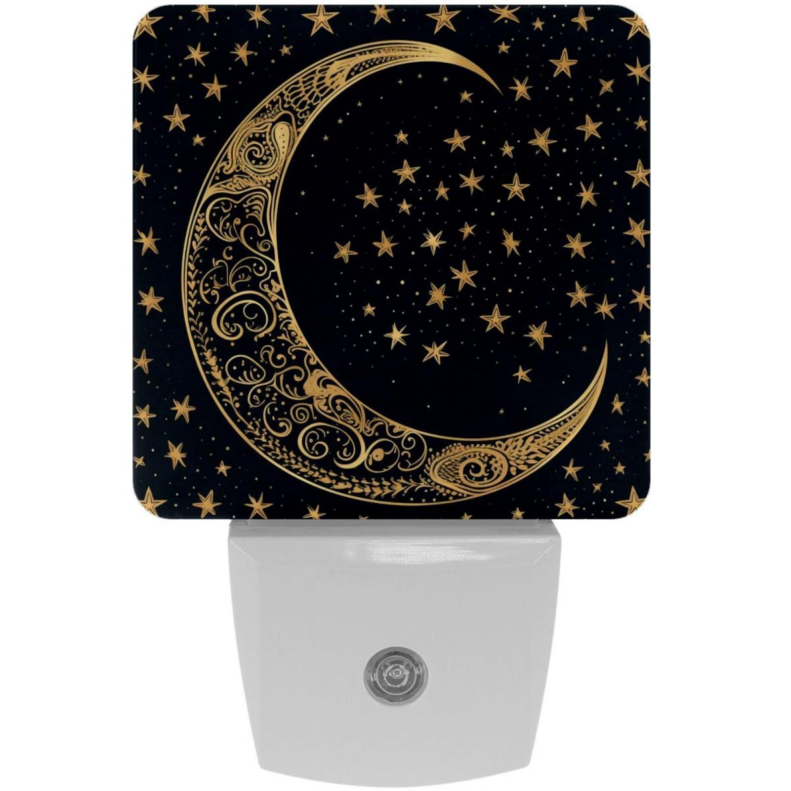 Crescent moon symbol LED Square Night Lights- Modern and Energy ...