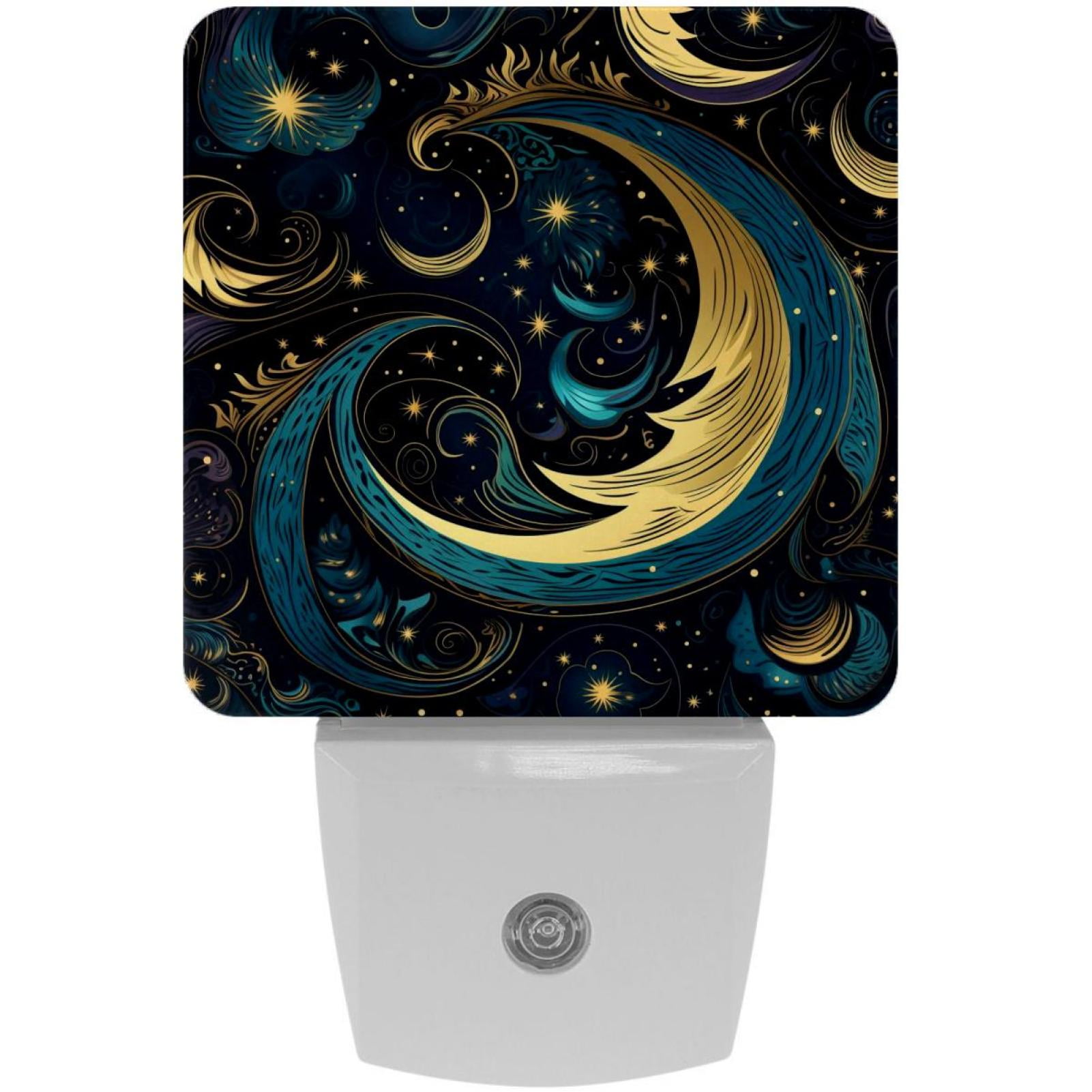 Crescent moon symbol LED Square Night Lights - Stylish and Convenient ...