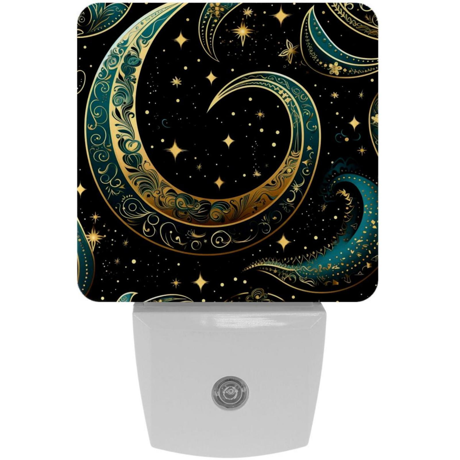 Crescent moon symbol LED Square Night Lights - Stylish and Energy ...