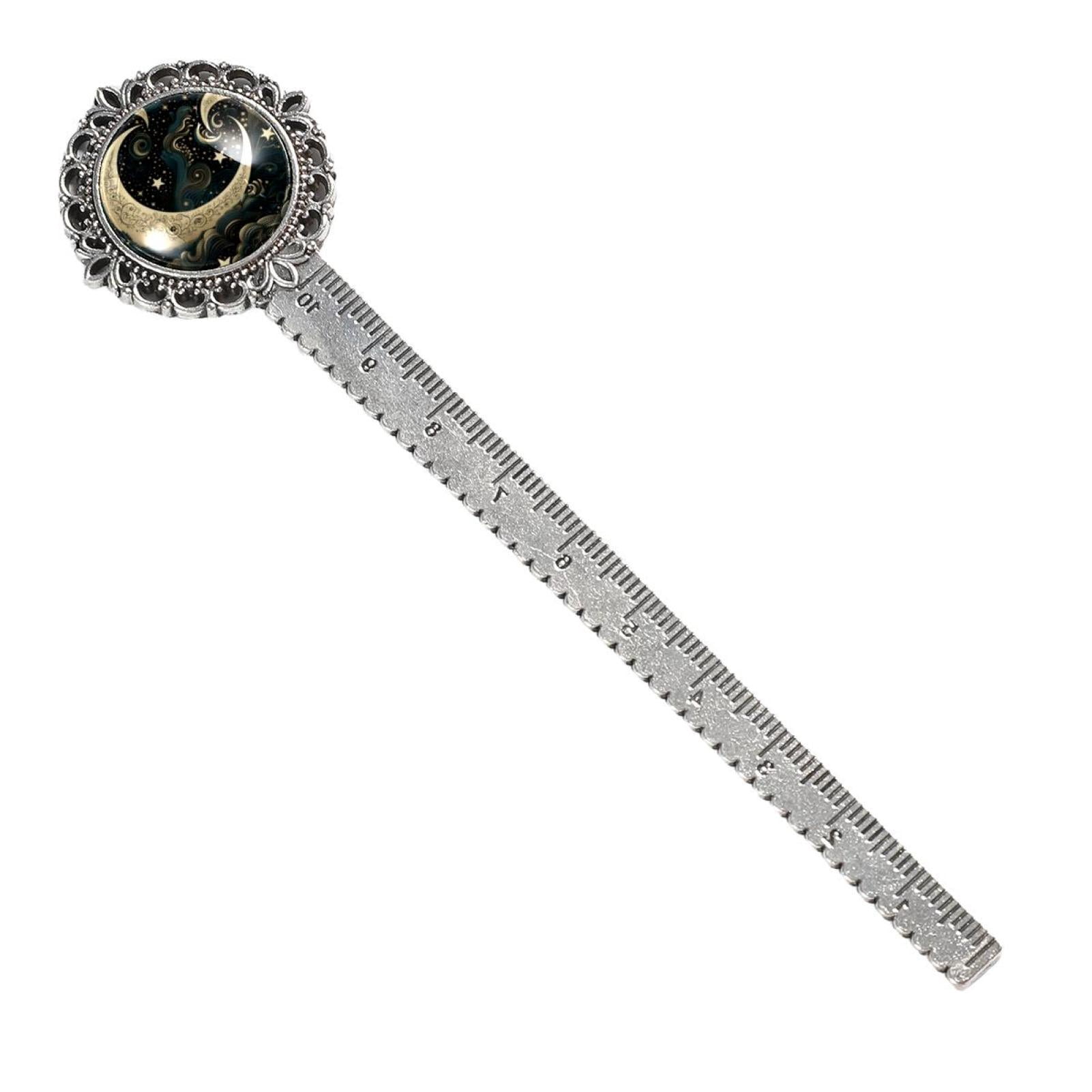 Crescent moon symbol Vintage Silver Lace-Edged Bookmark: a Thoughtful ...
