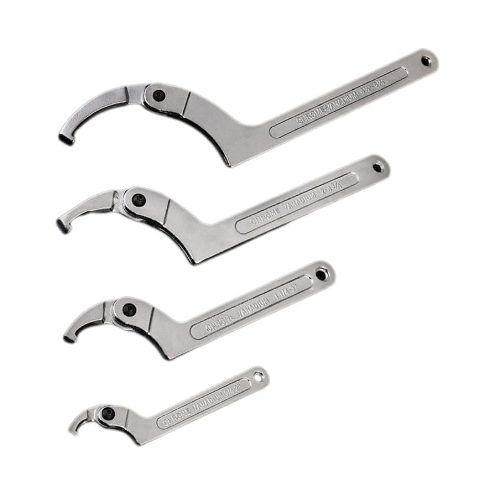 HOT Crescent Wrench Set Adjustable C-Pin Hook for Tightening and ...