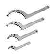 Crescent wrench set Adjustable C-pin wrench Hook wrench Square heads - Walmart.com