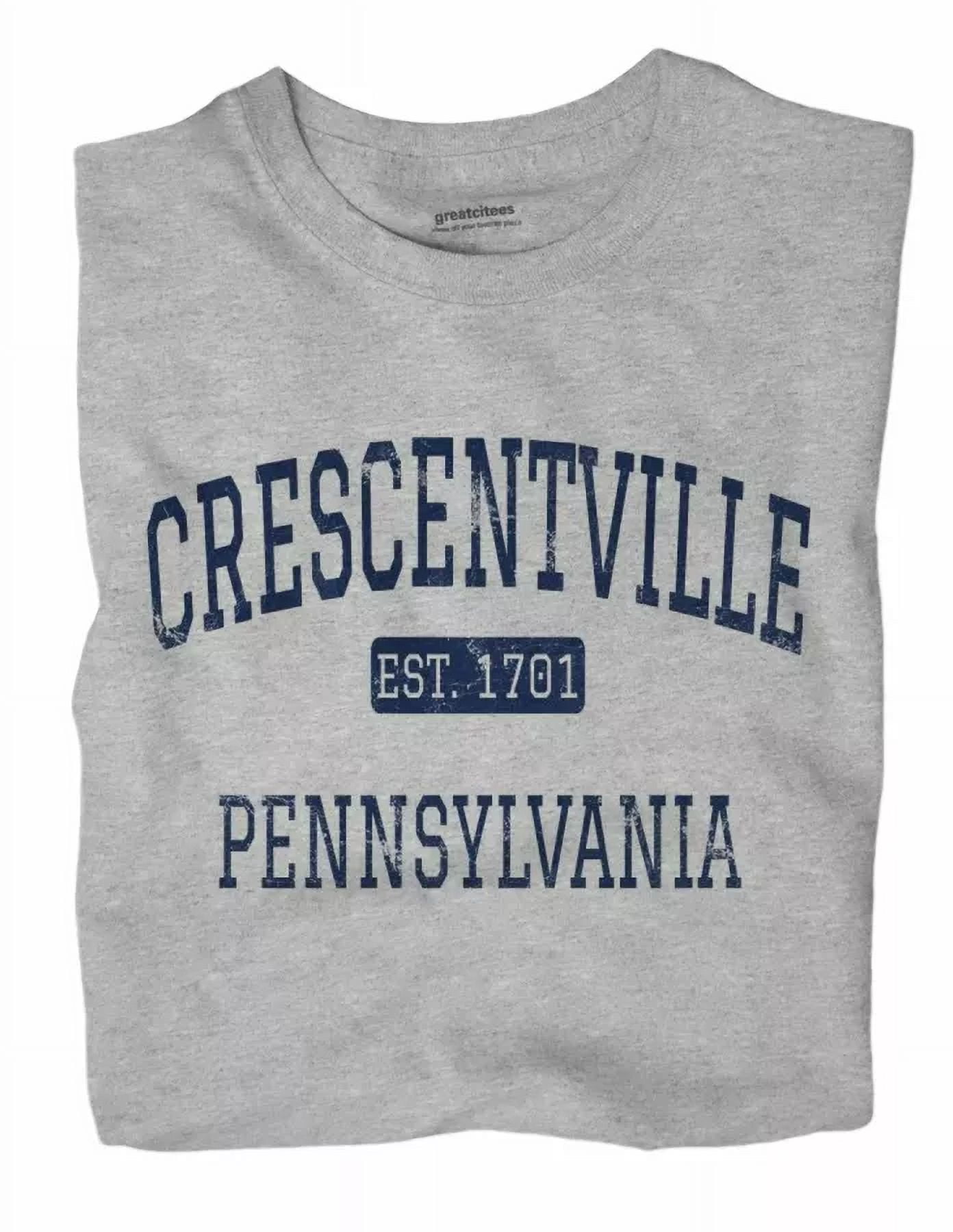 Crescentville Pennsylvania PA T-Shirt Philadelphia EST - Walmart.com
