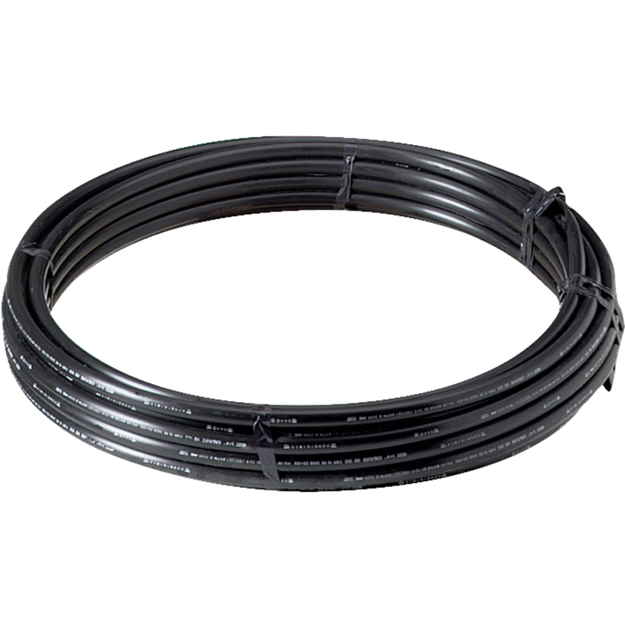 Cresline Polyethylene Pipe, 1.38 in. Inside Dia, 100 ft Length, 100 psi ...