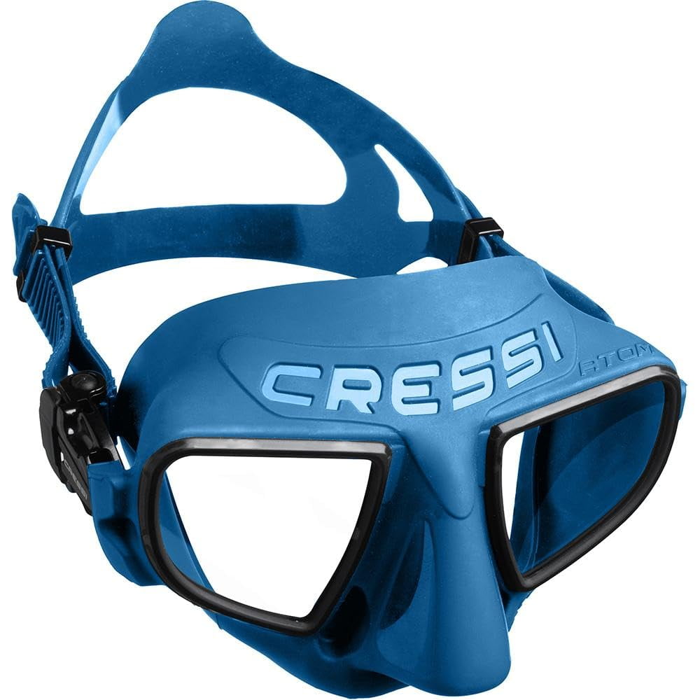 Cressi Atom Low Volume Mask - Blue Metal/Black - Walmart.com