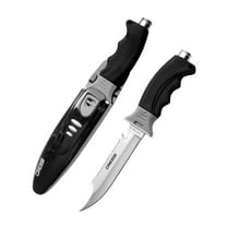 Scuba Diving 10" Heavy Duty Titanium Point-Tip Dive Knife w/ 2 Knife Straps - Walmart.com