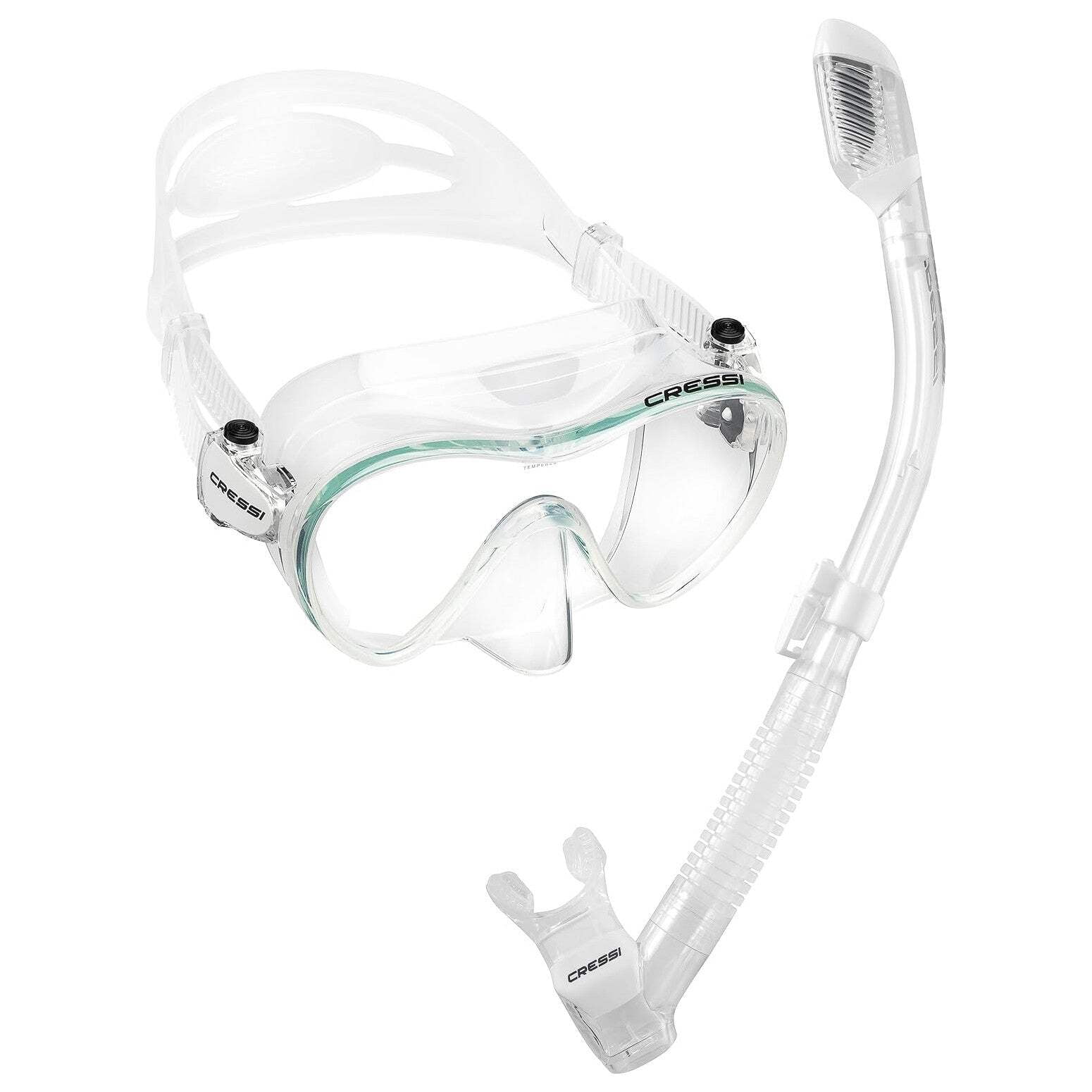 Cressi Frameless Dive Mask and Supernova Dry Snorkel Combo - Walmart.com
