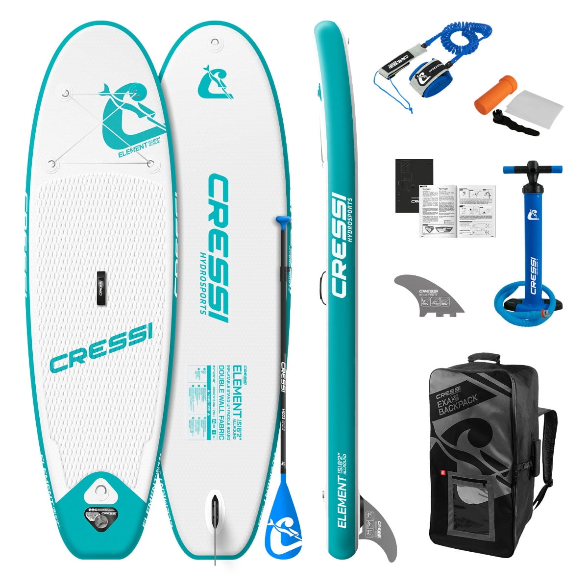 Cressi Hydrosports Element All Round iSUP Set - Walmart.com