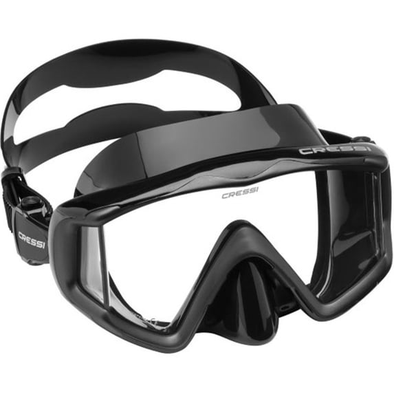 Cressi Liberty Triside Mask (Black / Black) - Walmart.com