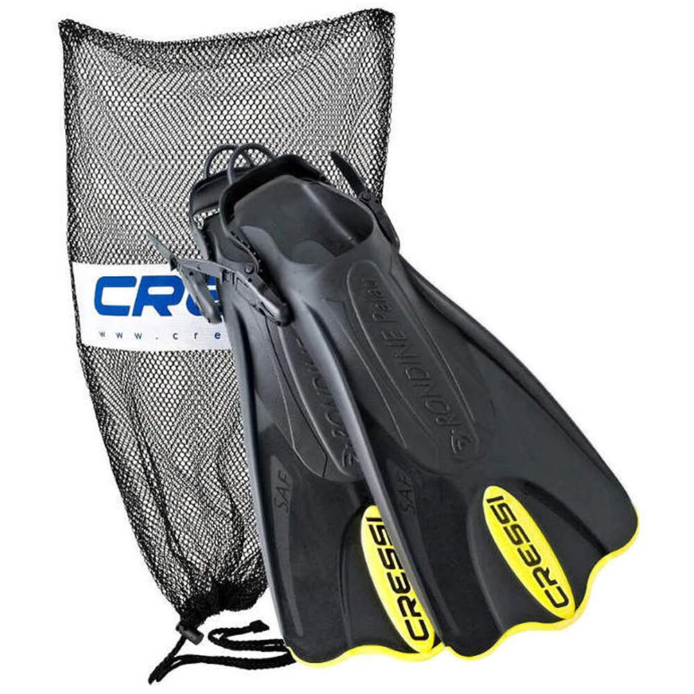 Cressi Palau Short Fins with Mesh Bag Snorkel Packages - Walmart.com