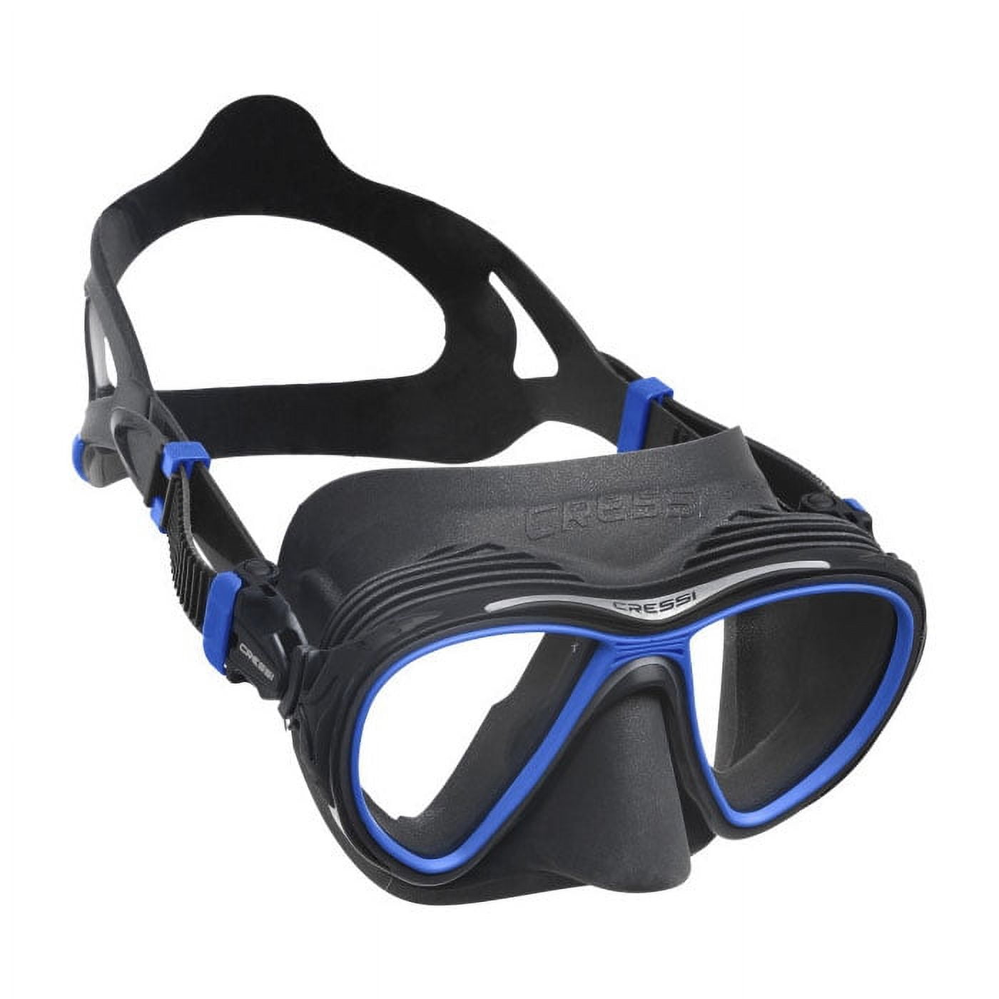 Cressi Quantum Dive Mask (Black/Blue) - Walmart.com