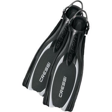 Cressi Reaction Pro Fins - Black - US 10/11 | UK 44/45 - Walmart.com