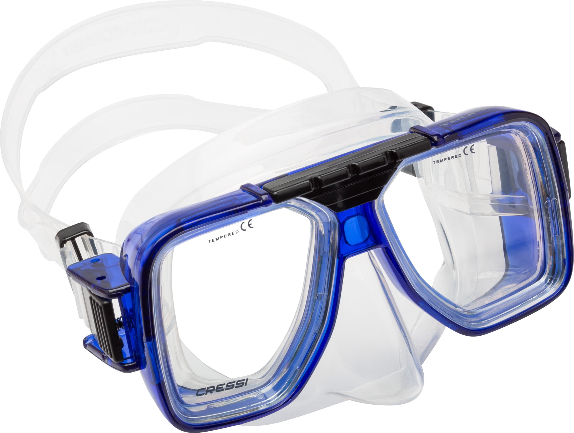 Cressi Tropical Two Window Mask (Blue) - Walmart.com