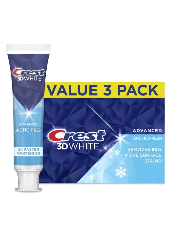 Crest 3D White Toothpaste in Crest Toothpaste - Walmart.com
