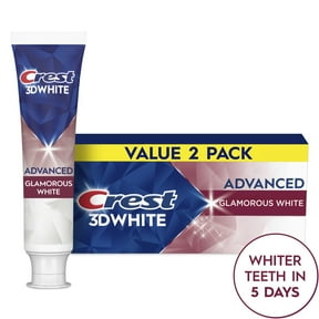 Crest 3DWhite Brilliance Deep Stain Remover Toothpaste, Mint, Enamel ...