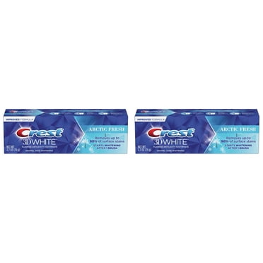 Crest 3D White Advanced Whitening Toothpaste, Fluoride Formula, Arctic ...