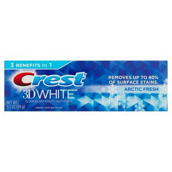 Crest 3D White Toothpaste in Crest Toothpaste - Walmart.com