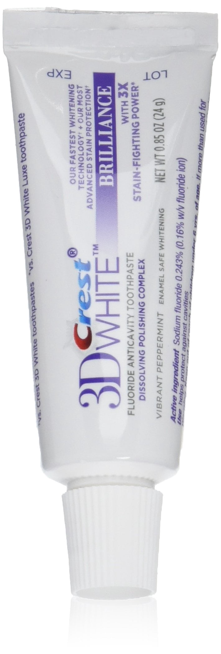 Crest 3D White Brilliance Advanced Whitening Technology Plus Advanced ...