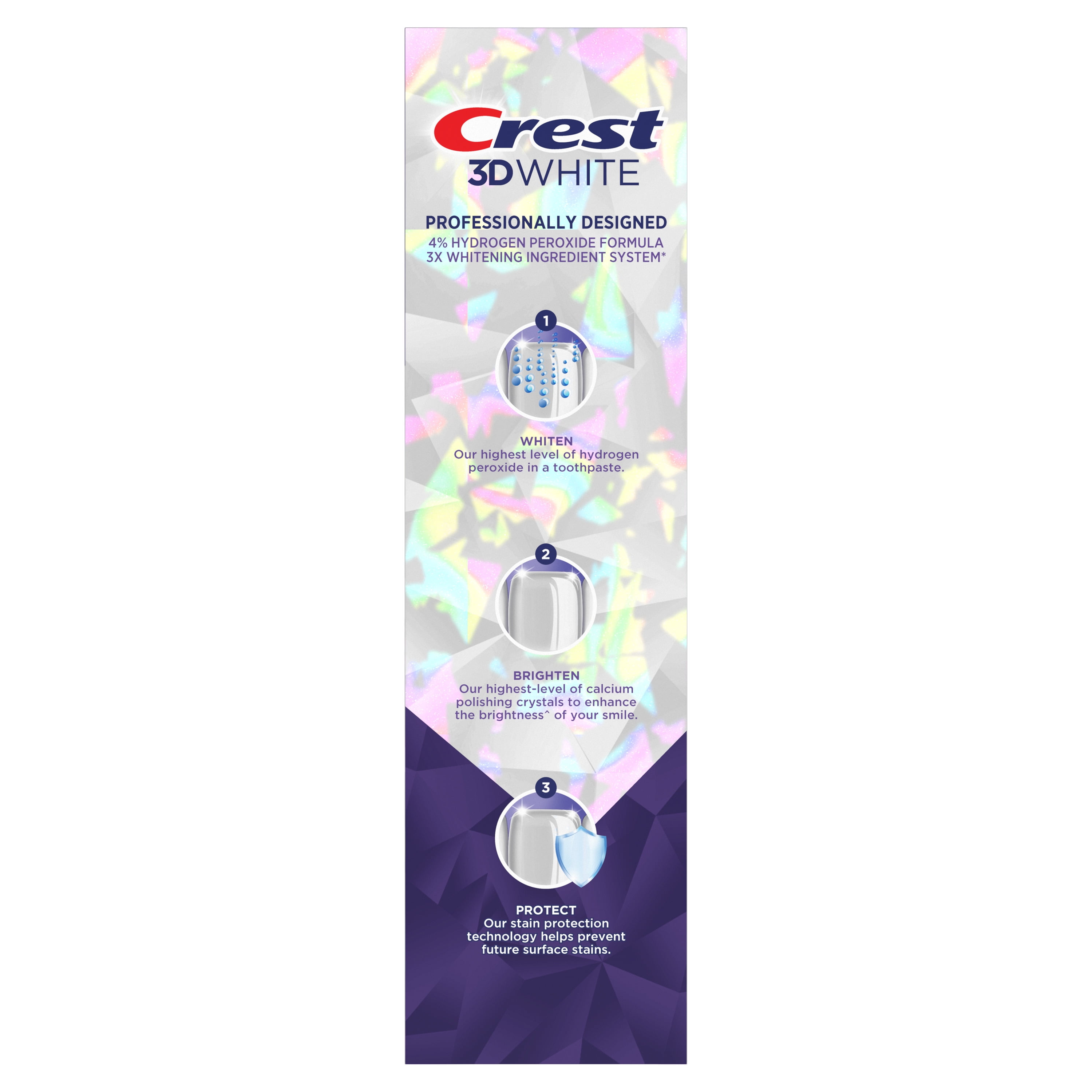 Crest 3D White Brilliance Pro Ultra Teeth Whitening Toothpaste, 3.8 oz - Walmart.com