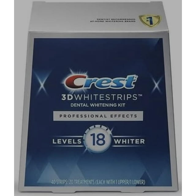 Crest 3D White Professional Effects - Bright Whitestrips Teeth ...