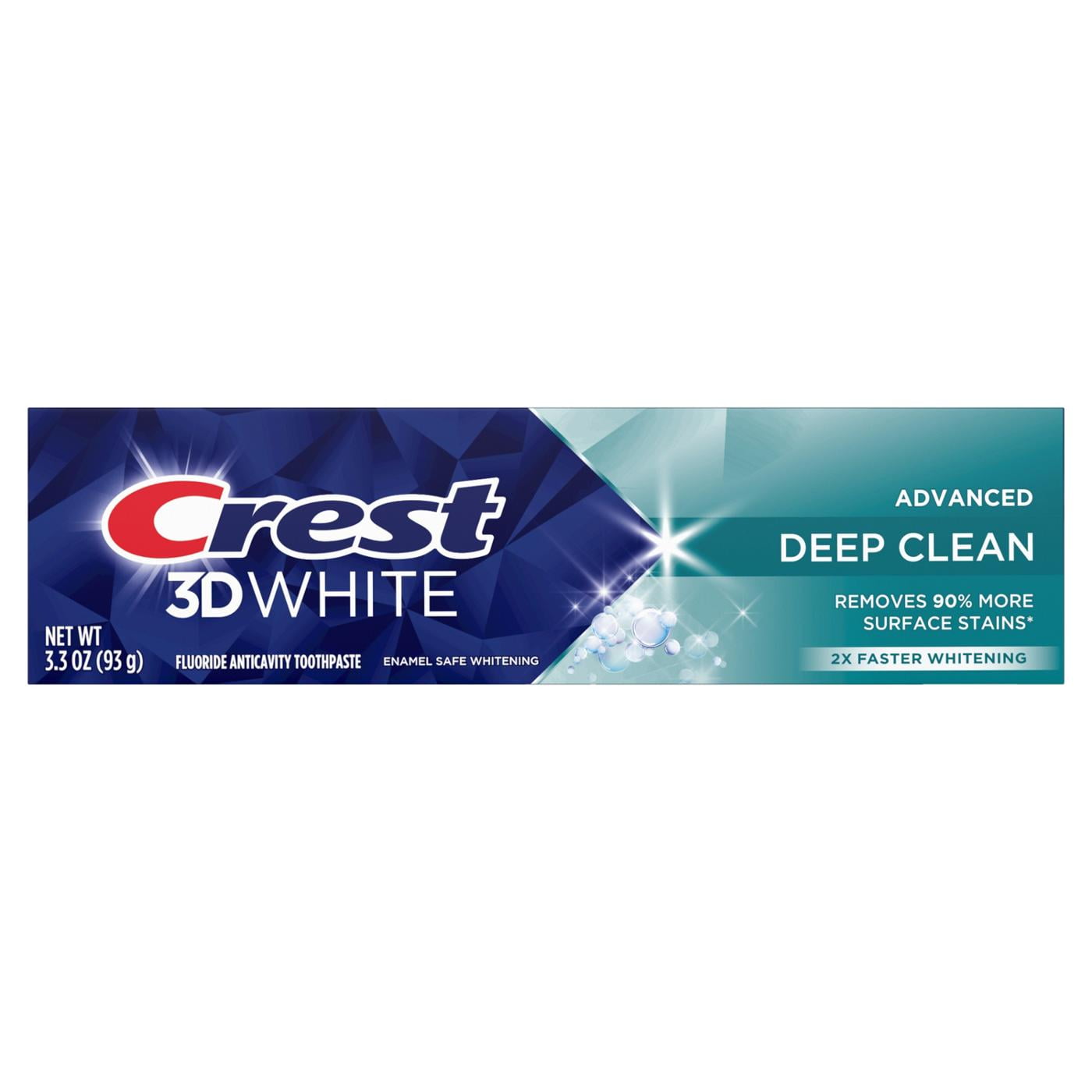Crest 3D White Whitening Toothpaste - Deep Clean - 3.3 oz - Walmart.com