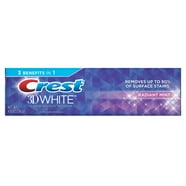 Crest 3D White, Whitening Toothpaste Radiant Mint, 4.1 oz - Walmart.com