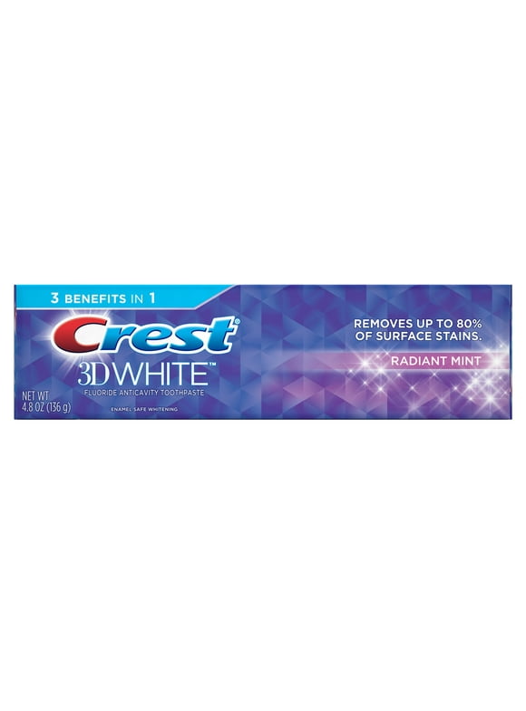Crest 3D White Toothpaste in Crest Toothpaste - Walmart.com