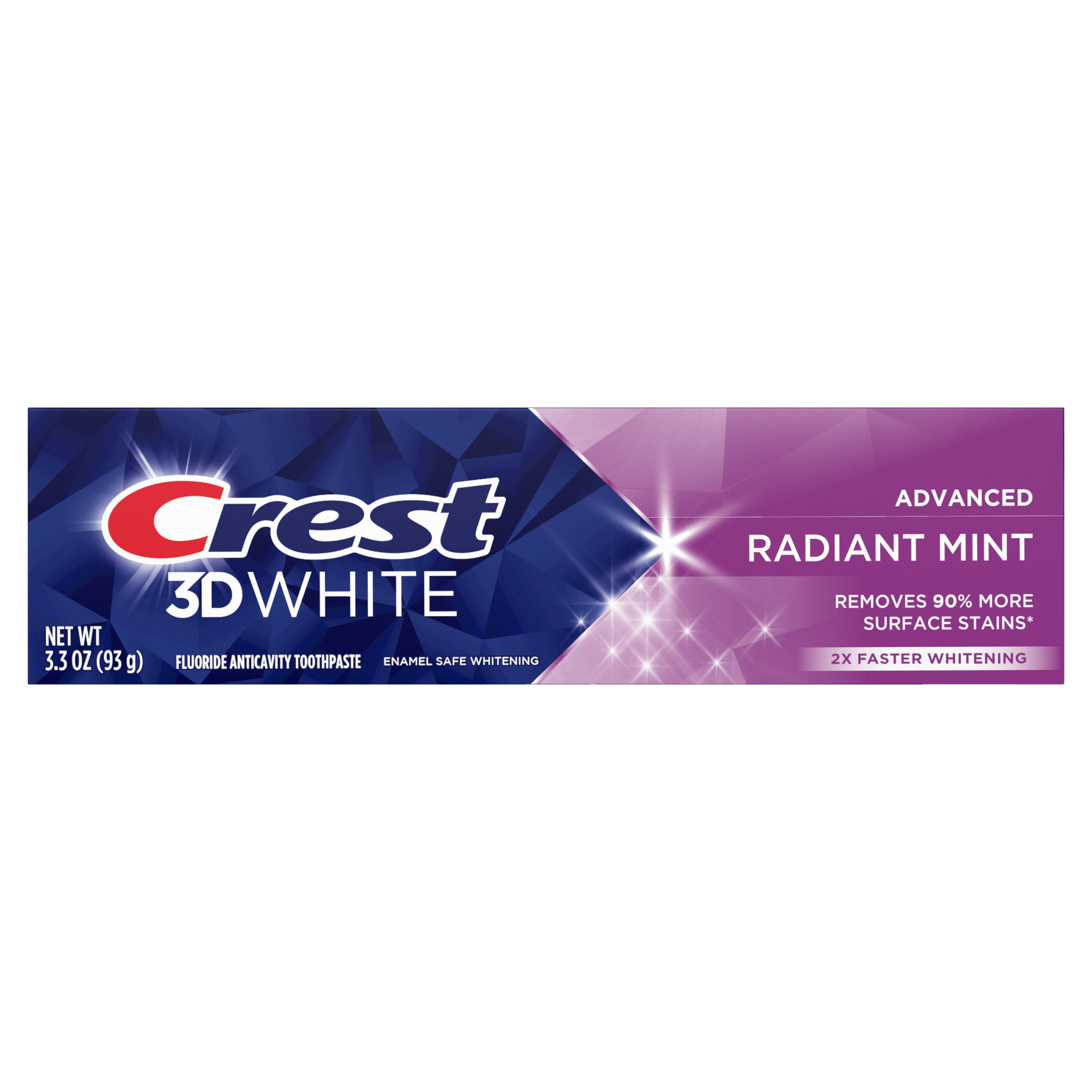 Crest 3D White Whitening Toothpaste - Radiant Mint - Walmart.com