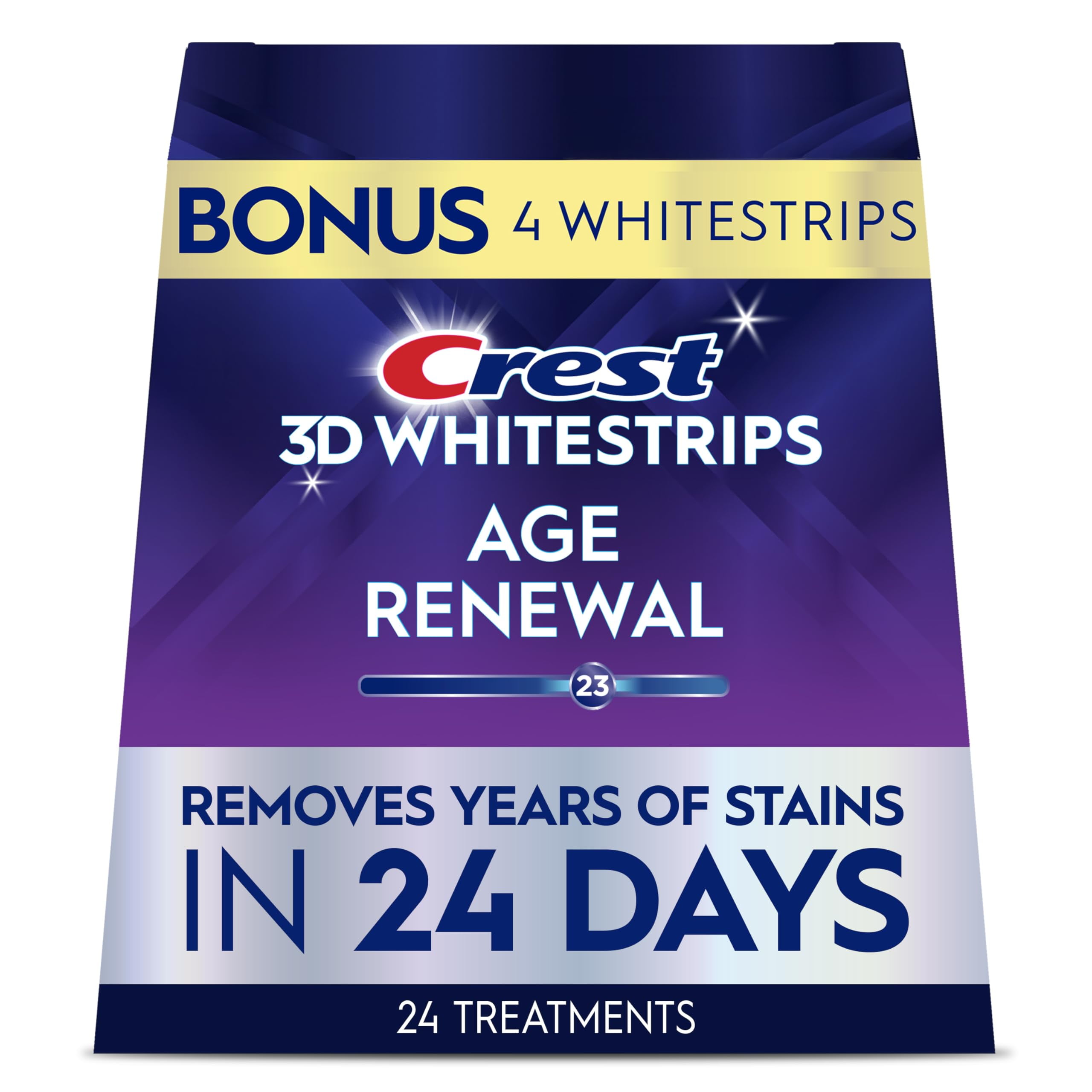 Crest 3D Whitestrips Professional AIF9 Effects Plus, 3D White, Teeth ...