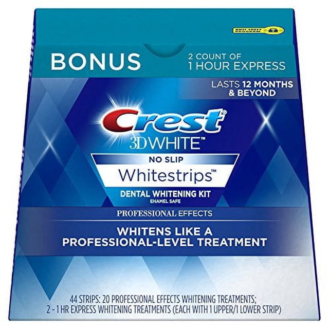 Crest 3D Whitestrips, Professional Effects, Teeth Whitening Strip Kit ...