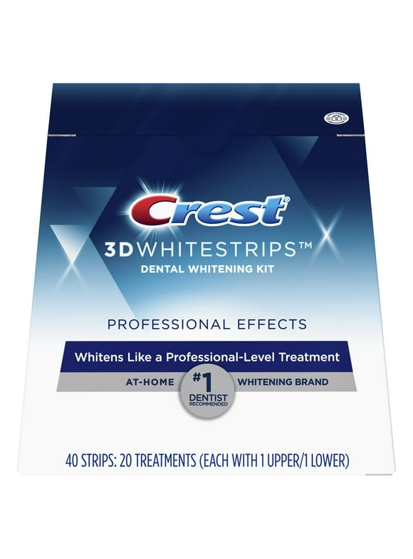 Crest Whitening Strips in Teeth Whitening Strips - Walmart.com