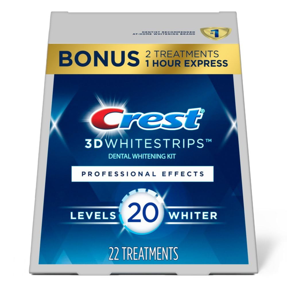 Crest 3D Whitestrips Professional STF9 Effects, Whitestrip 3D White ...