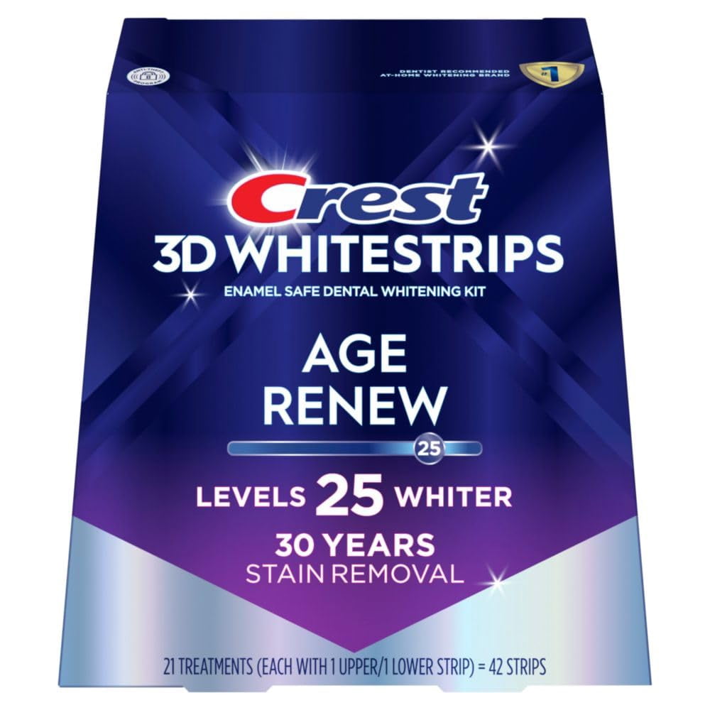 Crest 3D Whitestrips, Supreme SSF20 Flexfit, Teeth Whitening Strip Kit ...