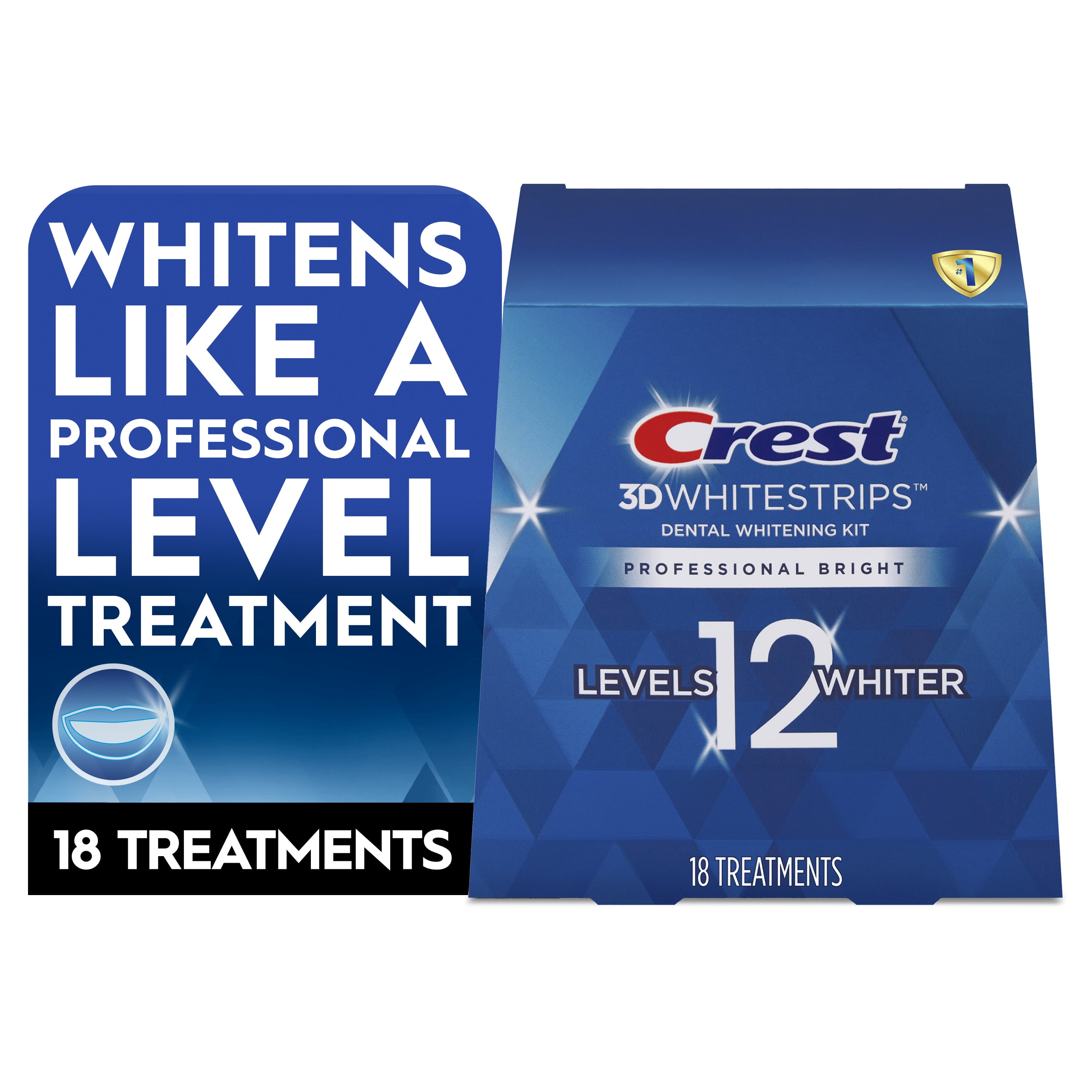 Brandclub - Crest 3DWhitestrips Professional Bright at-Home Teeth ...