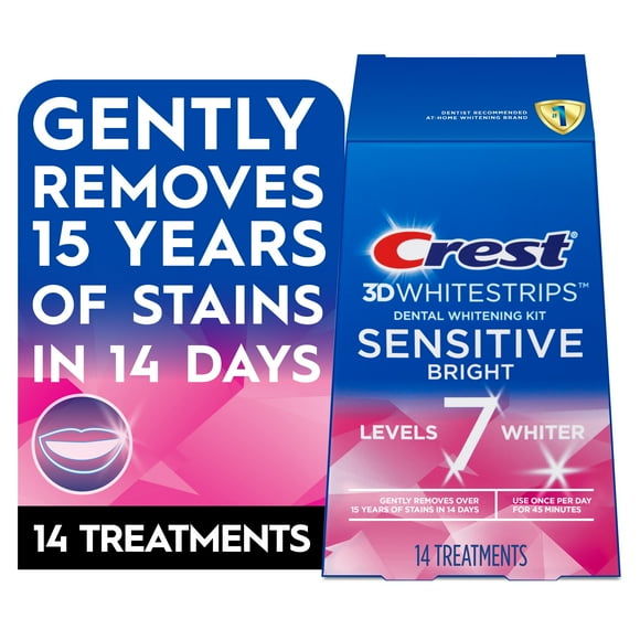 Crest Whitening Strips in Teeth Whitening Strips - Walmart.com