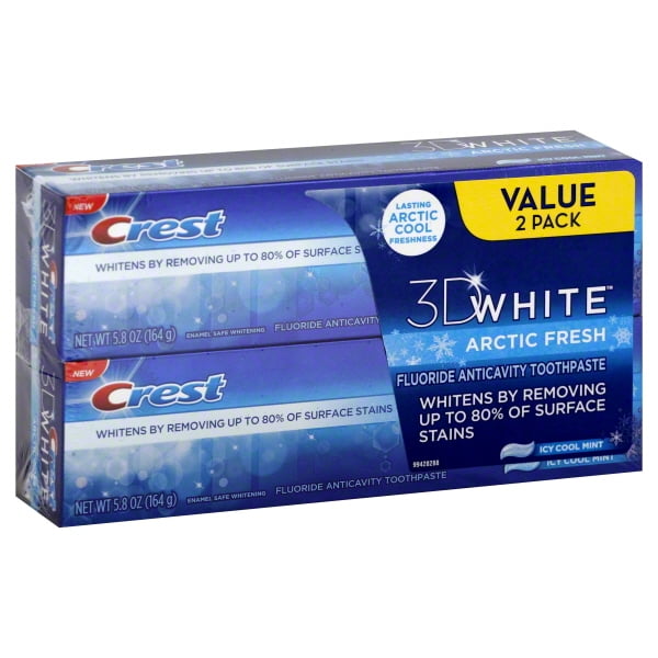 Crest 3d White Arctic Fresh Icy Cool Min - Walmart.com