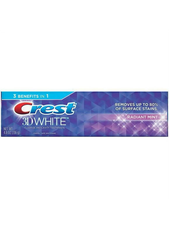 Crest 3D White Toothpaste in Crest Toothpaste - Walmart.com