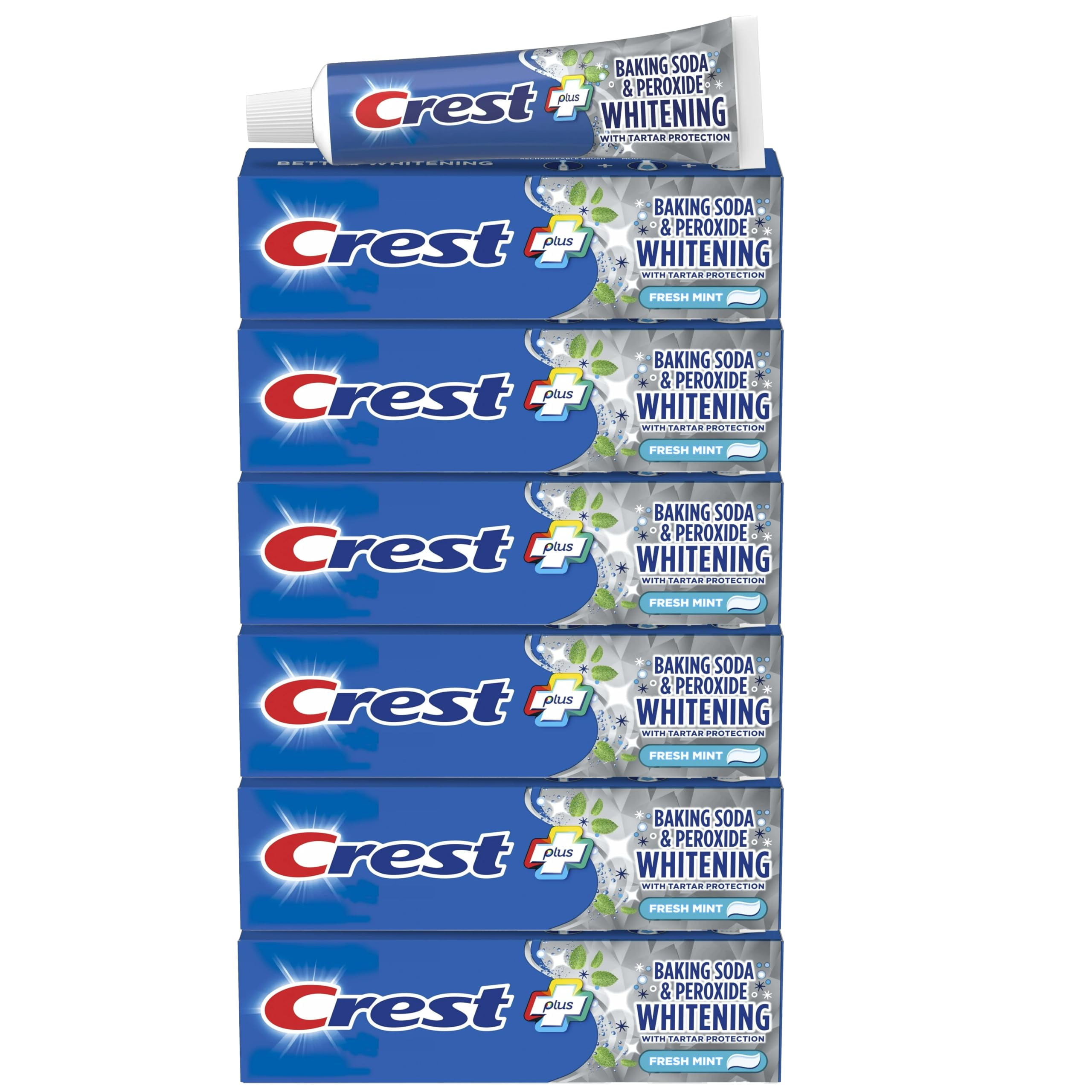 Crest Baking Soda And Peroxide Whitening With Tartar Protection Fresh ...