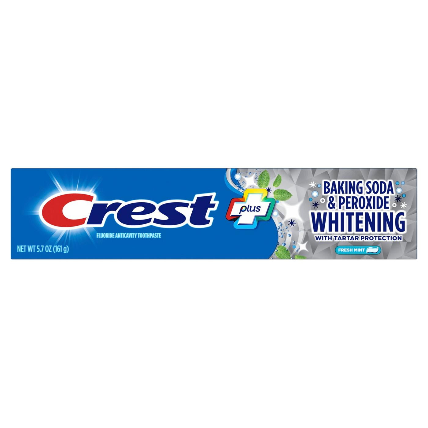 Crest Baking Soda & Peroxide Whitening Toothpaste - Fresh Mint - 5.7 oz ...