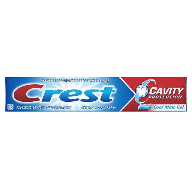 Crest Cavity Protection Liquid Gel Toothpaste, Cool Mint, 6.4 oz ...