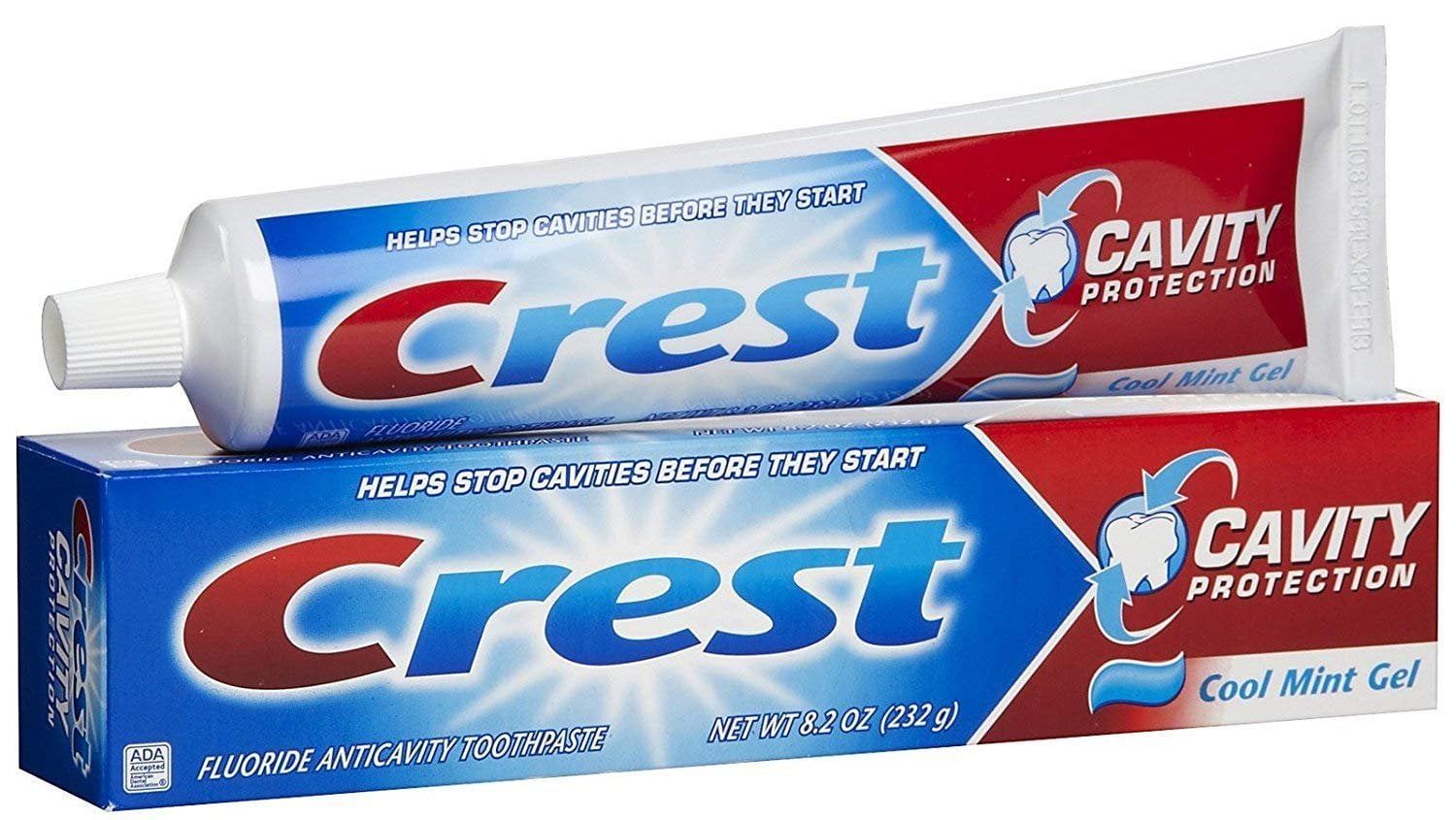 Crest Cavity Protection Liquid Gel Toothpaste, Cool Mint, 8.2 oz ...