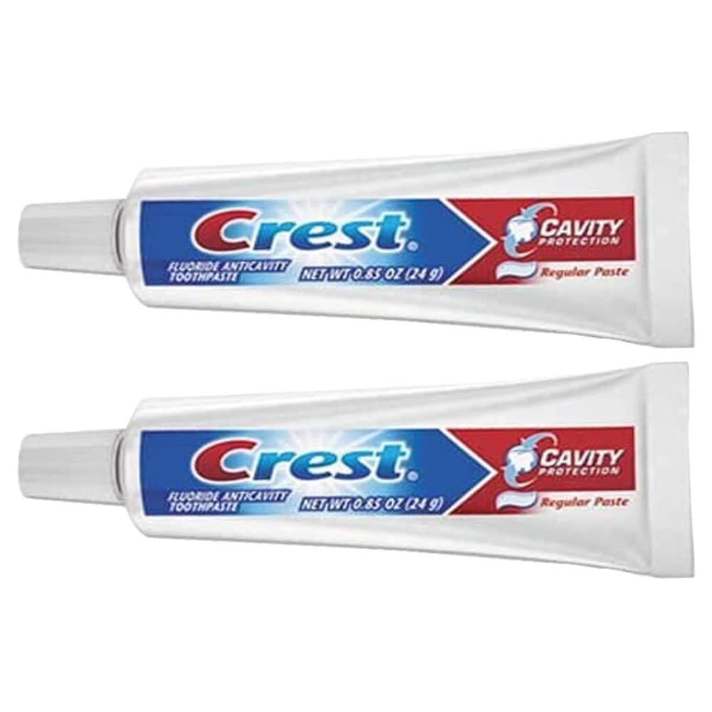 Crest Cavity Protection Regular Toothpaste, Travel Size .85 oz. (24g ...