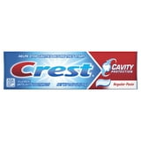 Crest Cavity Protection Toothpaste, Regular, 0.85 oz, Strengthens Weak ...